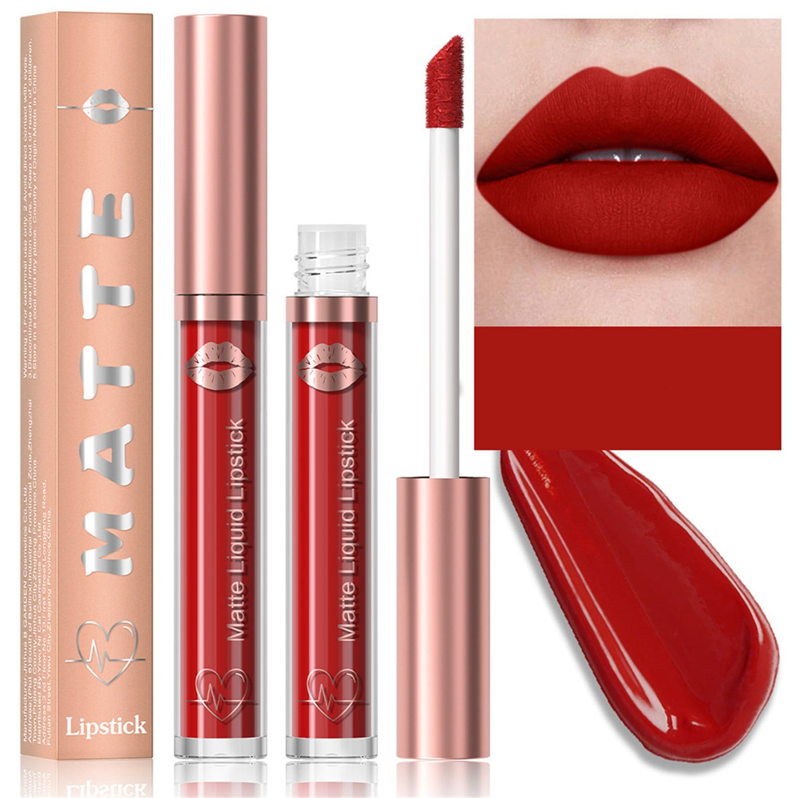 UHGEAX Tinta Para Labios Korean Makeup Lip Plumper 18 Colors Lipstick ...