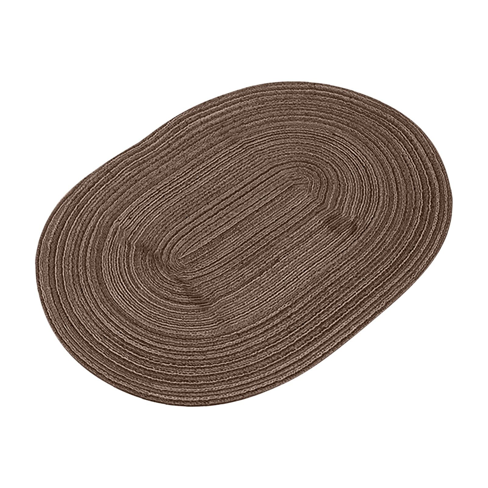 UHGXA Placemat Cotton Yarn Oval Placemat Japanese Heat Insulator Pot ...