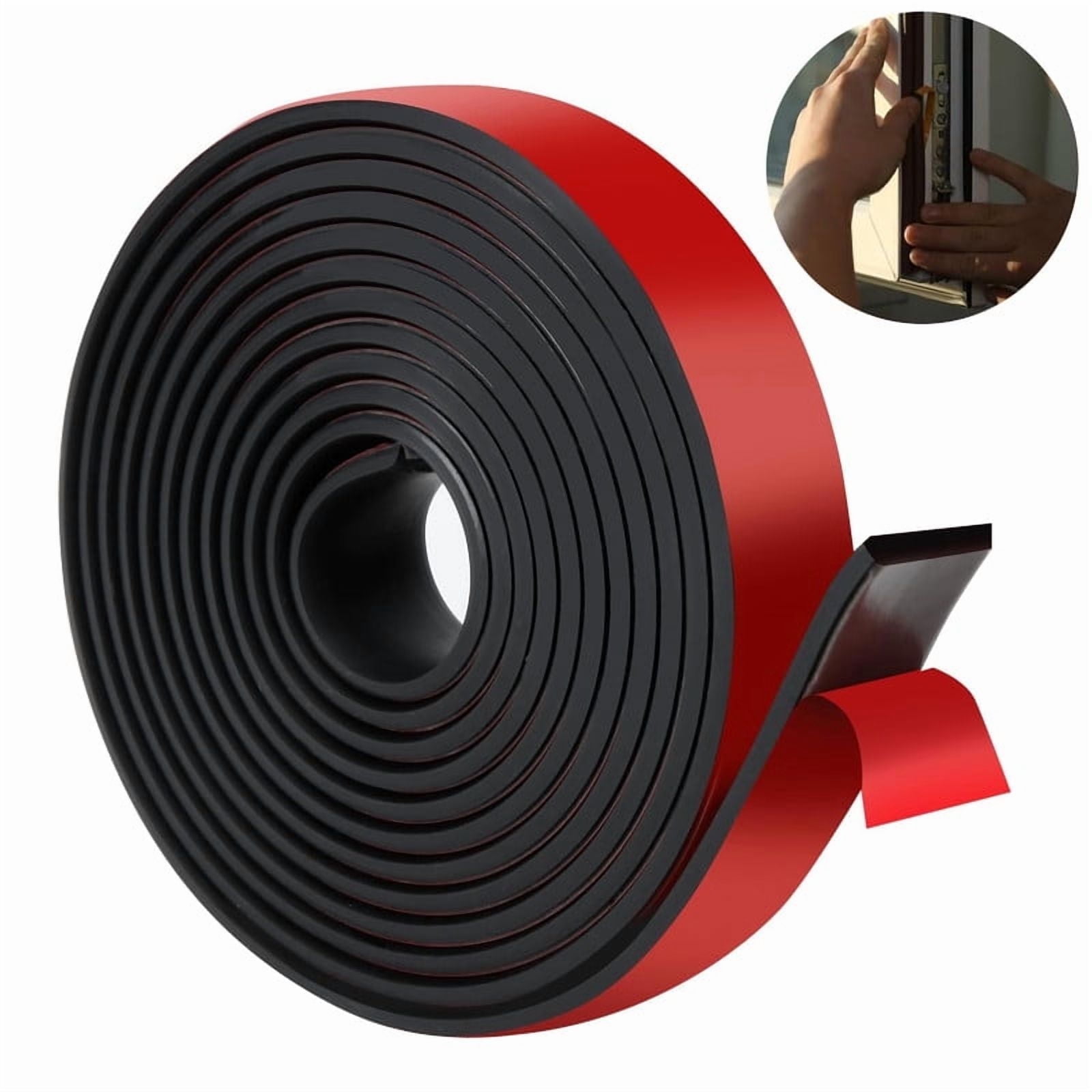 UHIAGREE Neoprene Rubber Strips,Rubber Strips with Self Adhesive ...