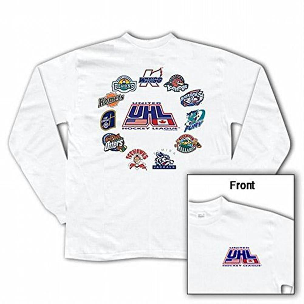 UHL Logo Longsleeve - White - Medium - Walmart.com