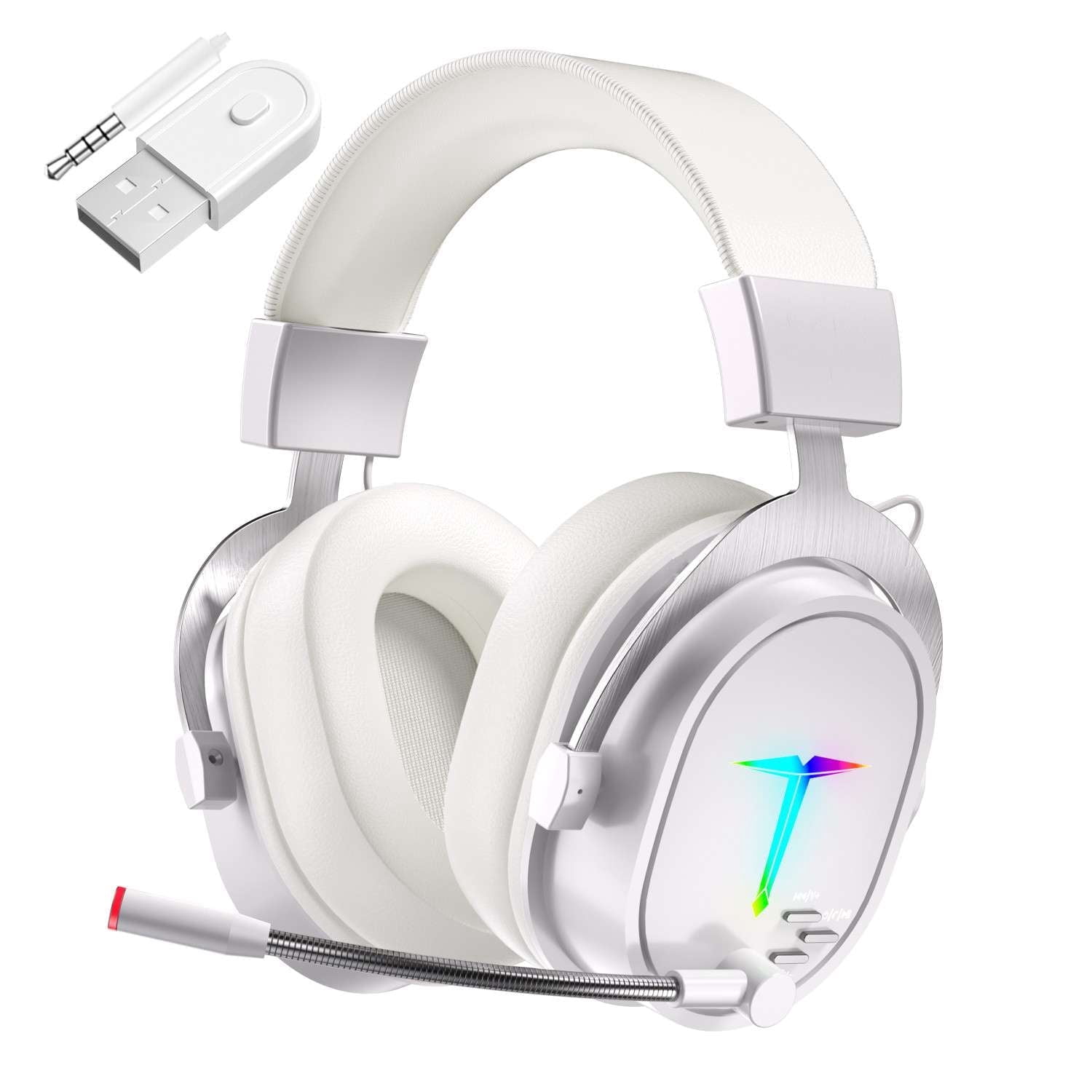 UHM Gaming Headset Wireless for PC/PS4/PS5/ Nintendo Switch,Over Ear 2 ...