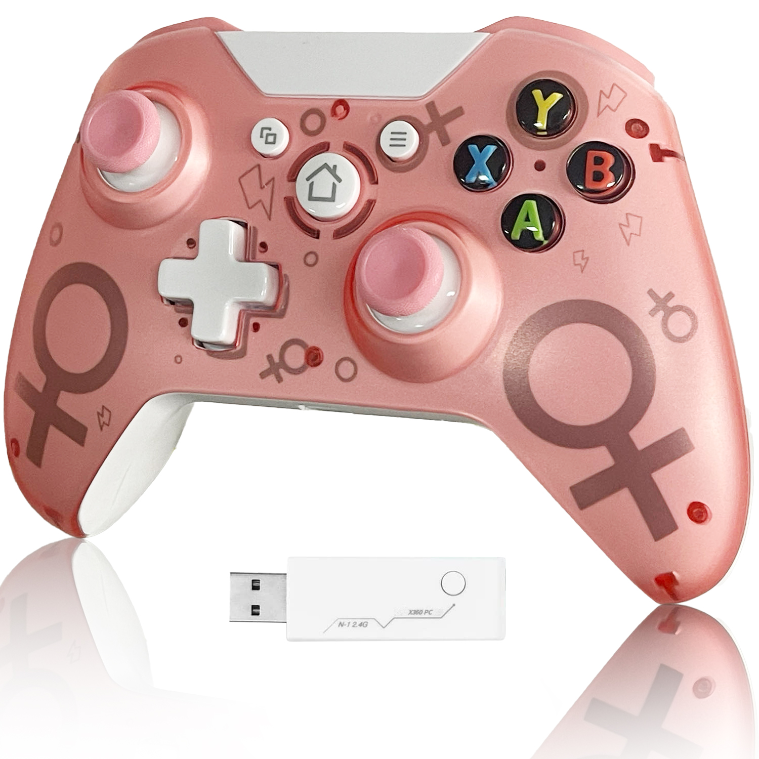Uhm Xbox 360 Controller Wireless For Xbox 360xbox 360 Slim24ghz Gamepad Remote Joystick