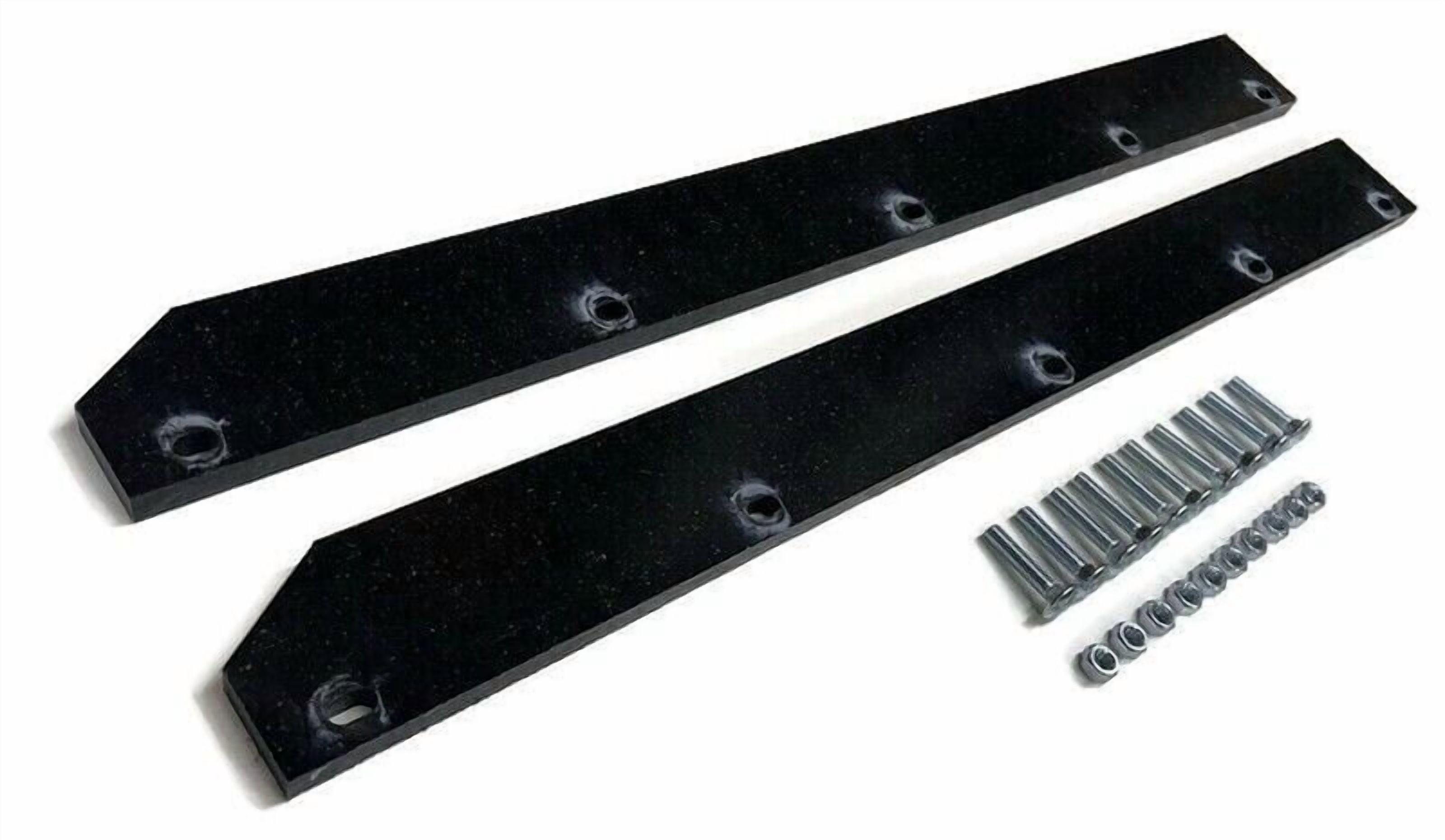 UHMW POLY WEAR BAR STRAP 3/8" for John Deere 54" Front Mount Blade Plow ...