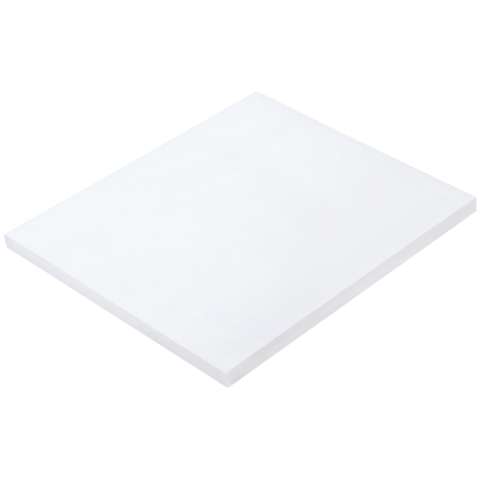 UHMW Sheet Hard Plastic Sheet Board 8''x 8'' x 13/32'' White for DIY ...