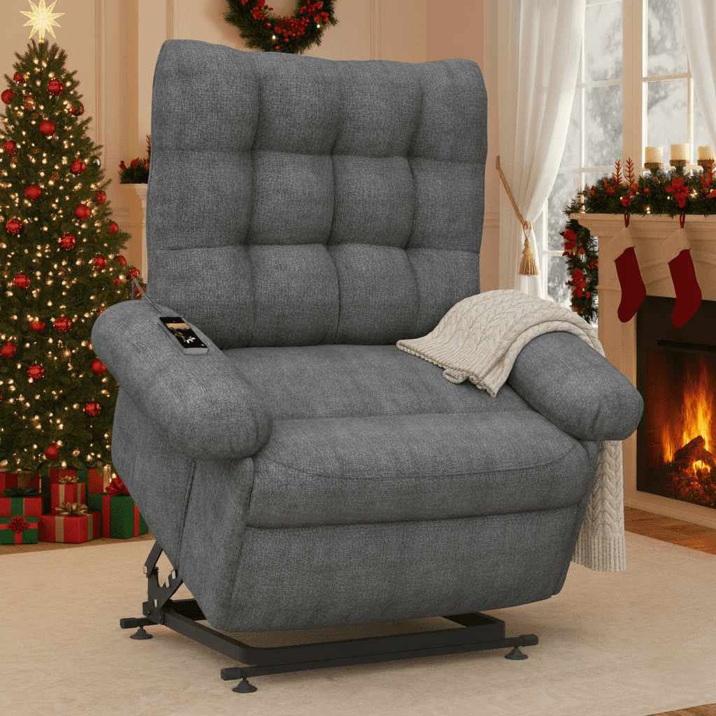uhomepro Power Lift Recliner Chair, Infinite Positions, Electric ...