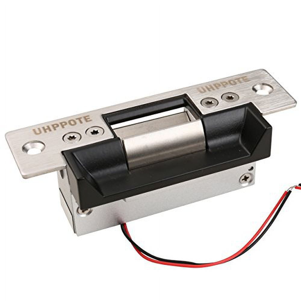 UHPPOTE ANSI Standard Heavy Duty Electric Strike Lock Fail Secure for Door Access Control System ...