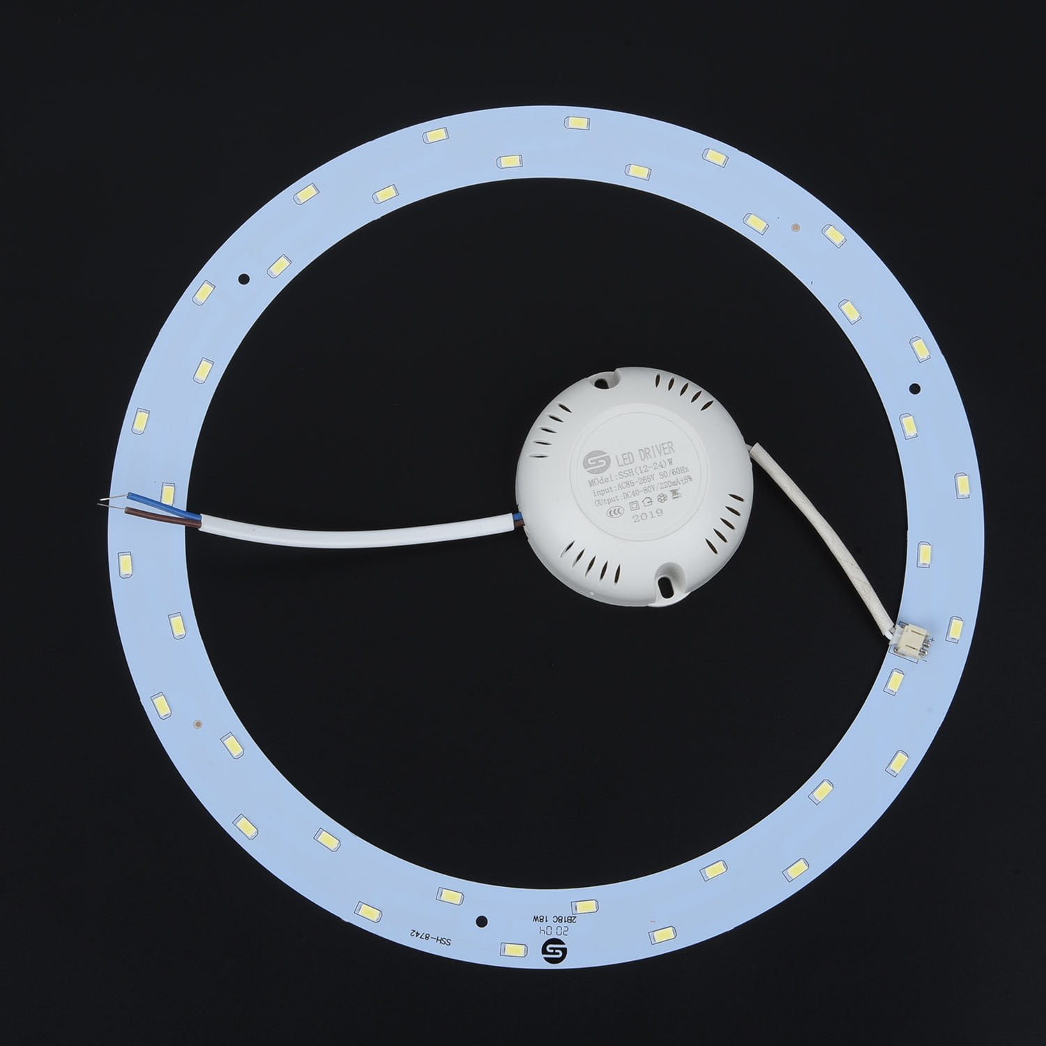 UHUSE 12/15/18W Circle Shaped 5730 LED Panel Ceiling Light Fixtures ...