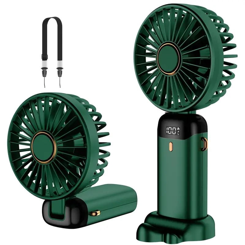 UHUSE 5-Speed Portable Rechargeable USB Handheld Fan - Walmart.com