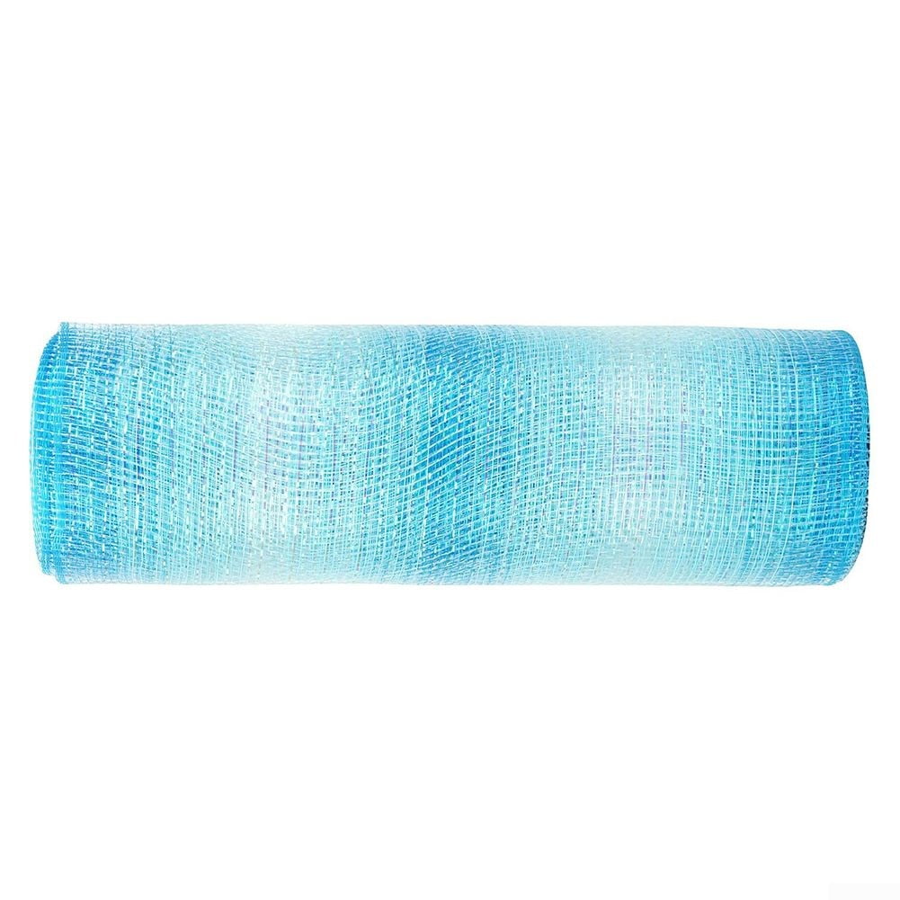 UHUSE DIY Ribbon Bows Deco Mesh/10 Yards Gold Wire Mesh Ribbons Xmas ...