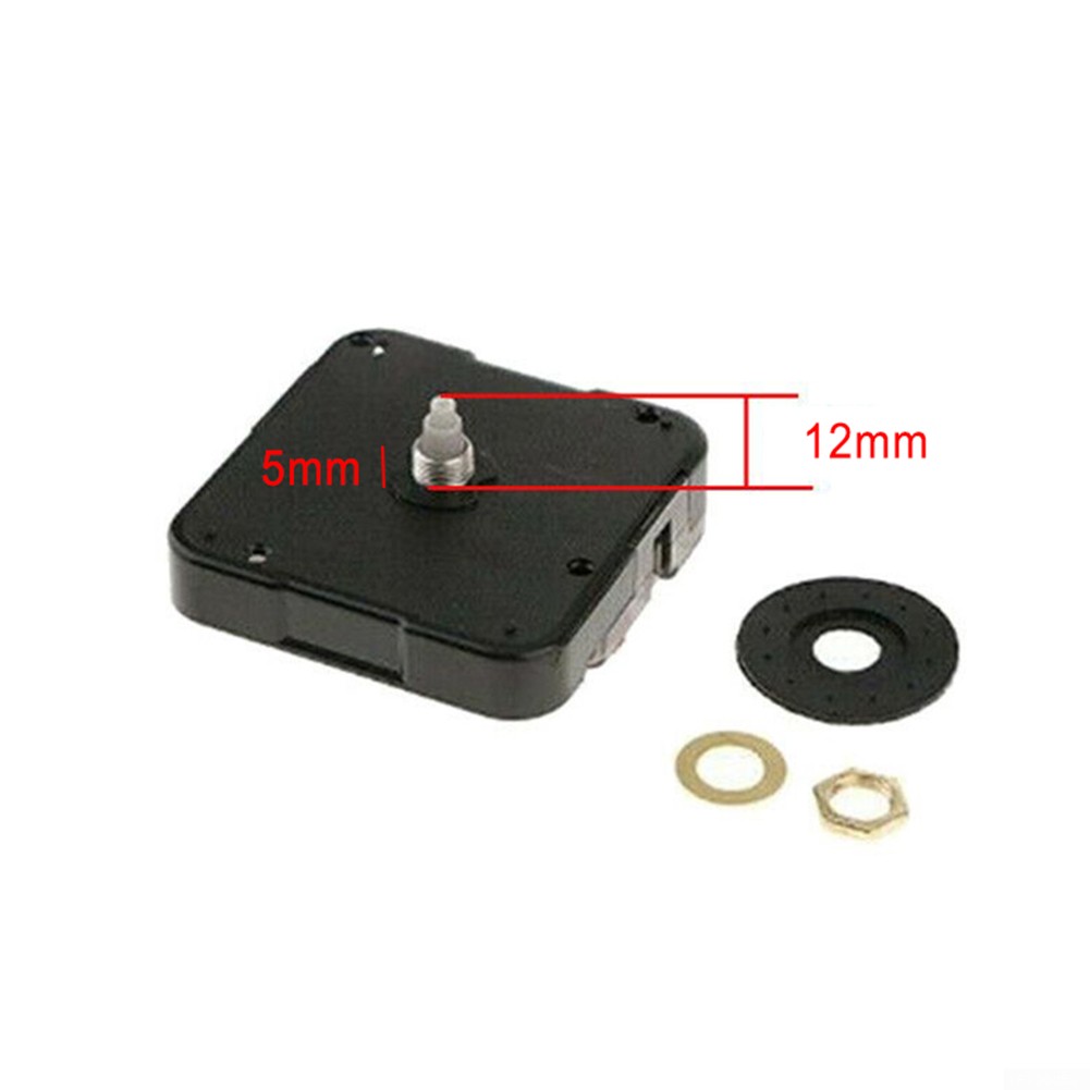 UHUSE DIY-Silent Quartz Movement Wall Clock Motor Mechanism Long ...