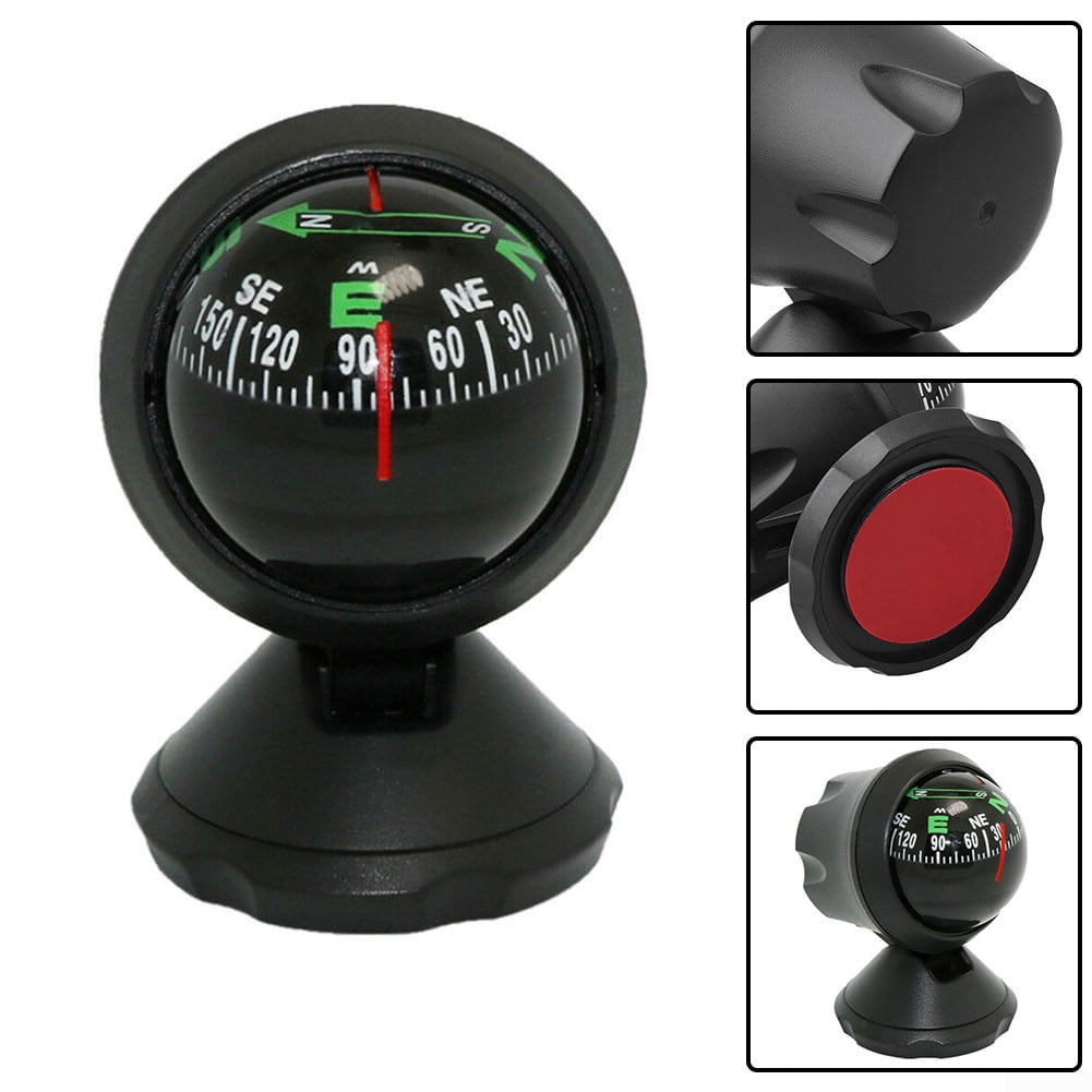 UHUSE Dash Mount Compass Marine Navigation Ball for Boat Car Truck ...
