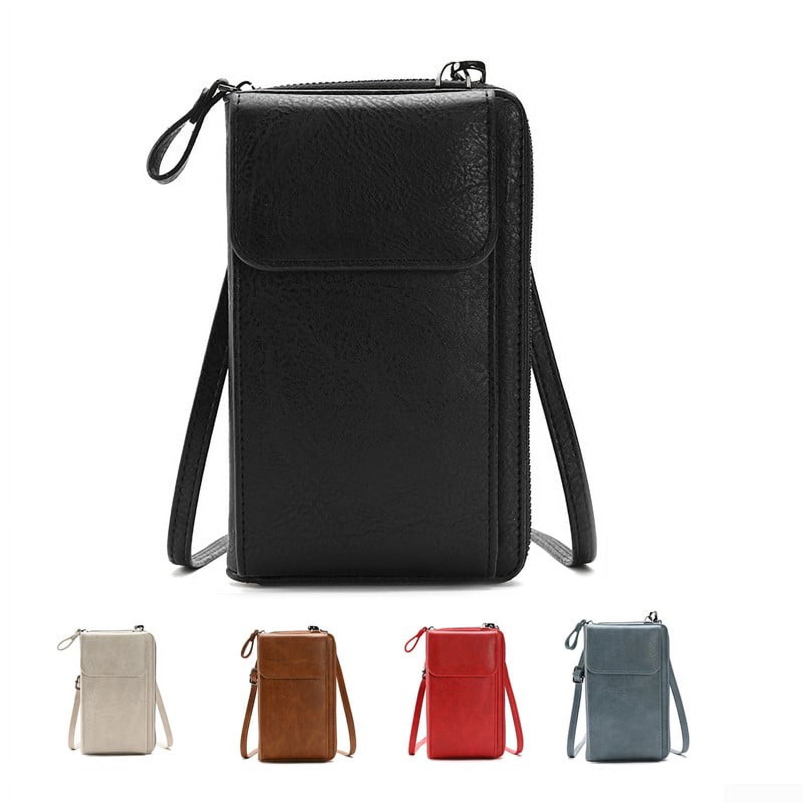 UHUSE Small Crossbody Cell Phone Bag Purse for Women,PU Leather Phone ...