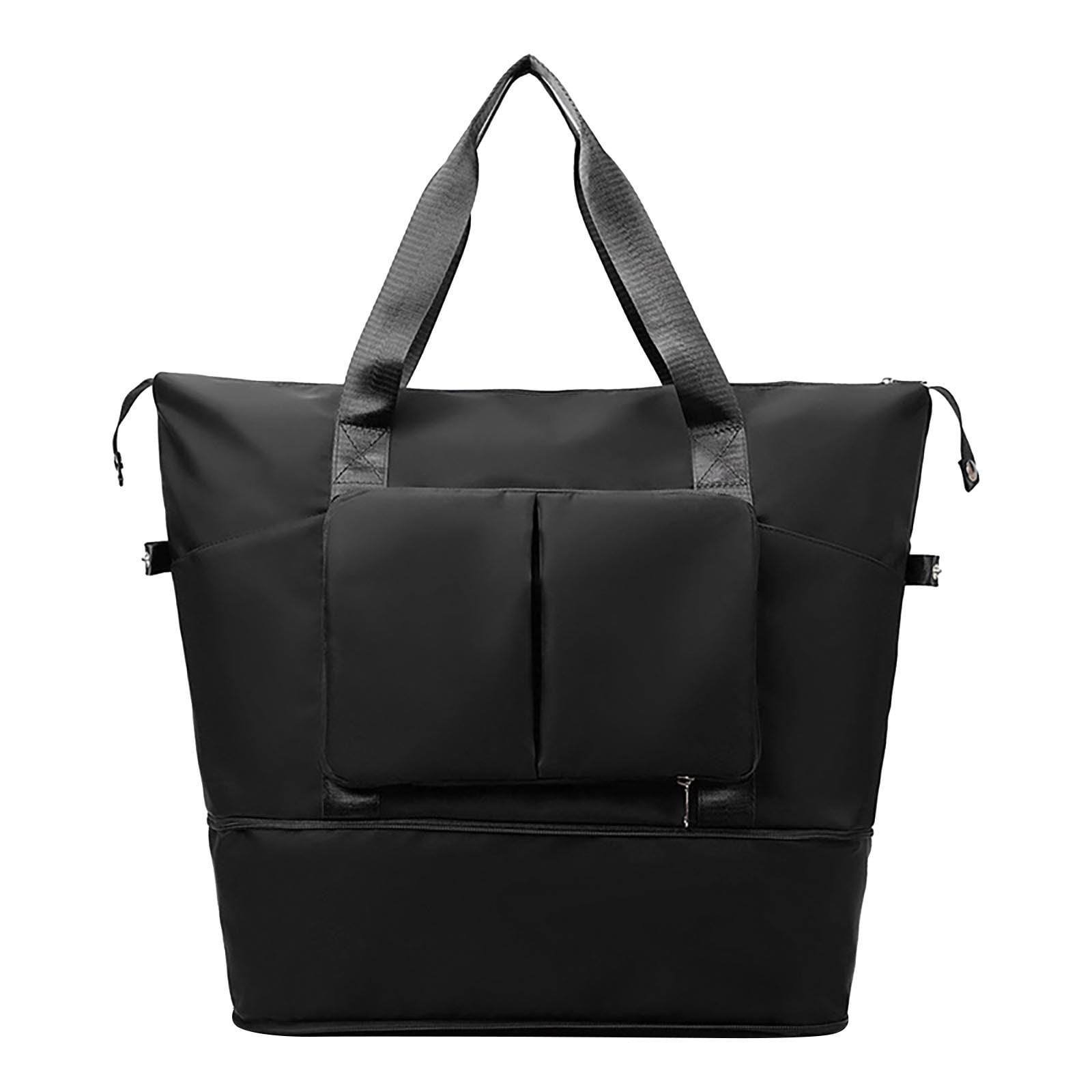UHUYA Large Capacity Folding Travel Bag, Dry and Wet Separation ...