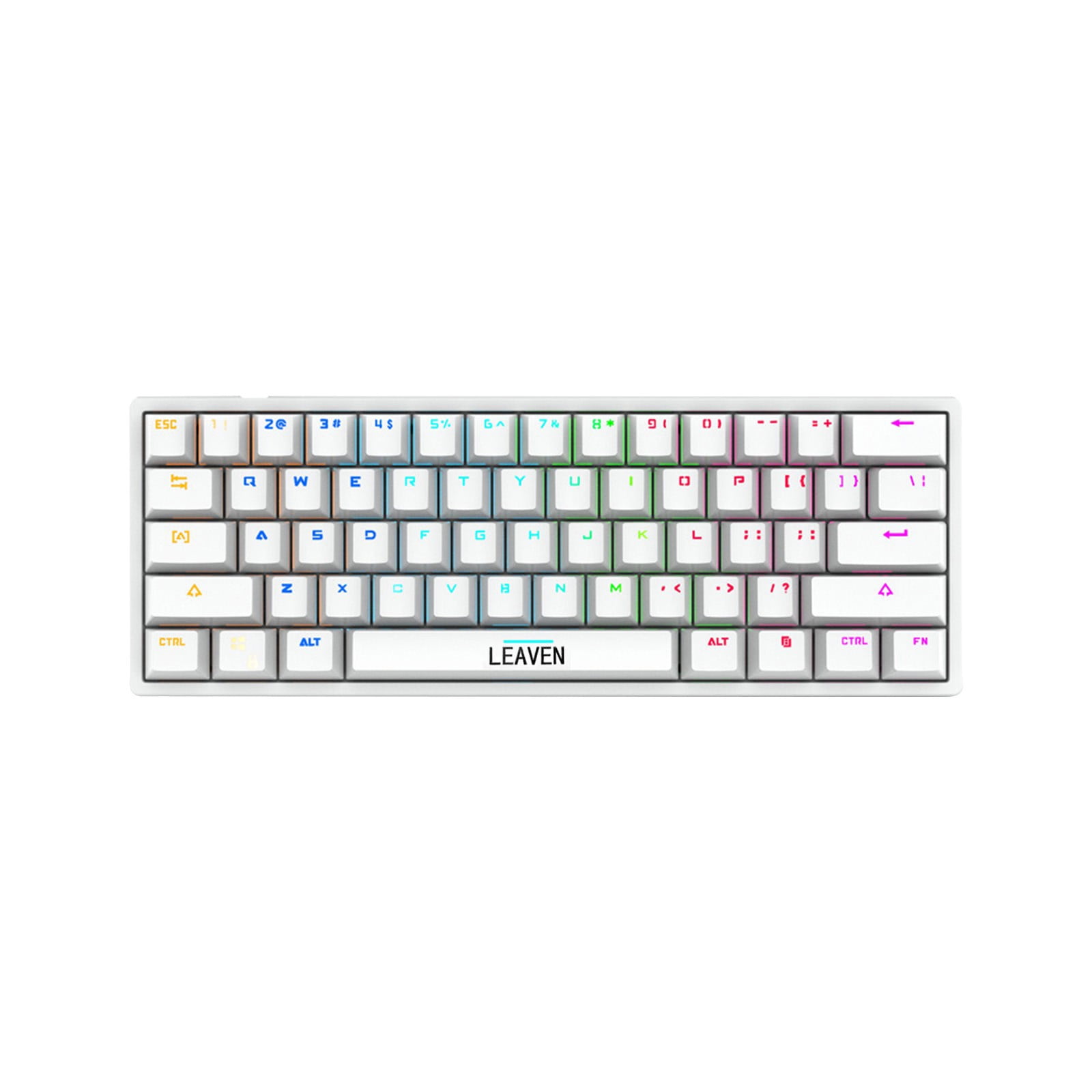 UHUYA Mechanical Gaming Keyboard Wired 60% Mechanical Gaming Keyboard ...