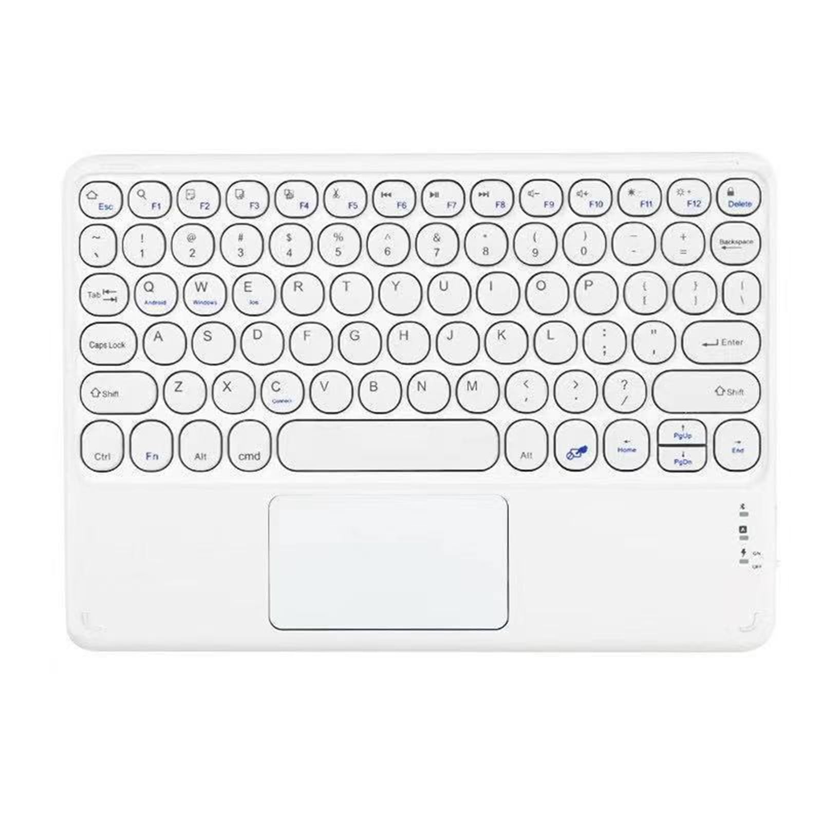 UHUYA Wireless Keyboard Bluetooth Keyboard Round Cap Keyboard Portable ...