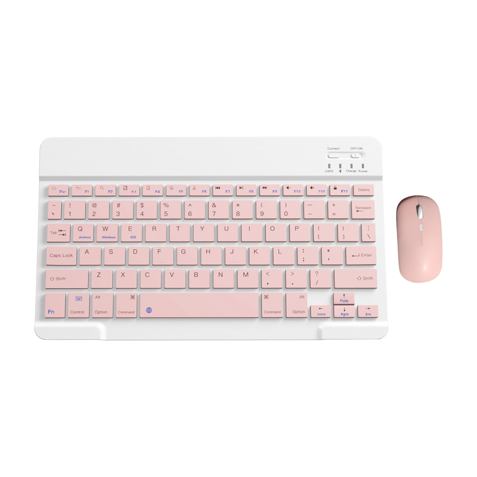 Uhuya Wireless Keyboard And Mouse Combo Bluetooth Keyboard And Mouse Portable Bt Wireless Keyboard