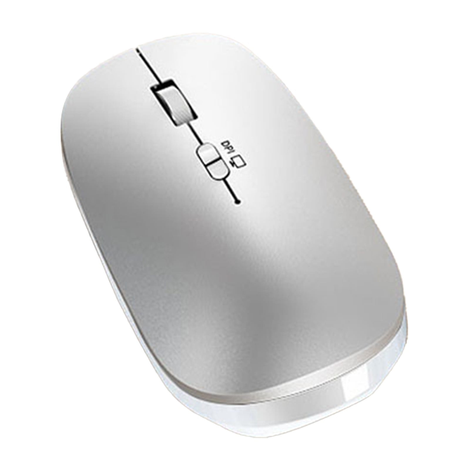 UHUYA Wireless Mouse Office Computer Rechargeable Dual Mode Mute Button ...
