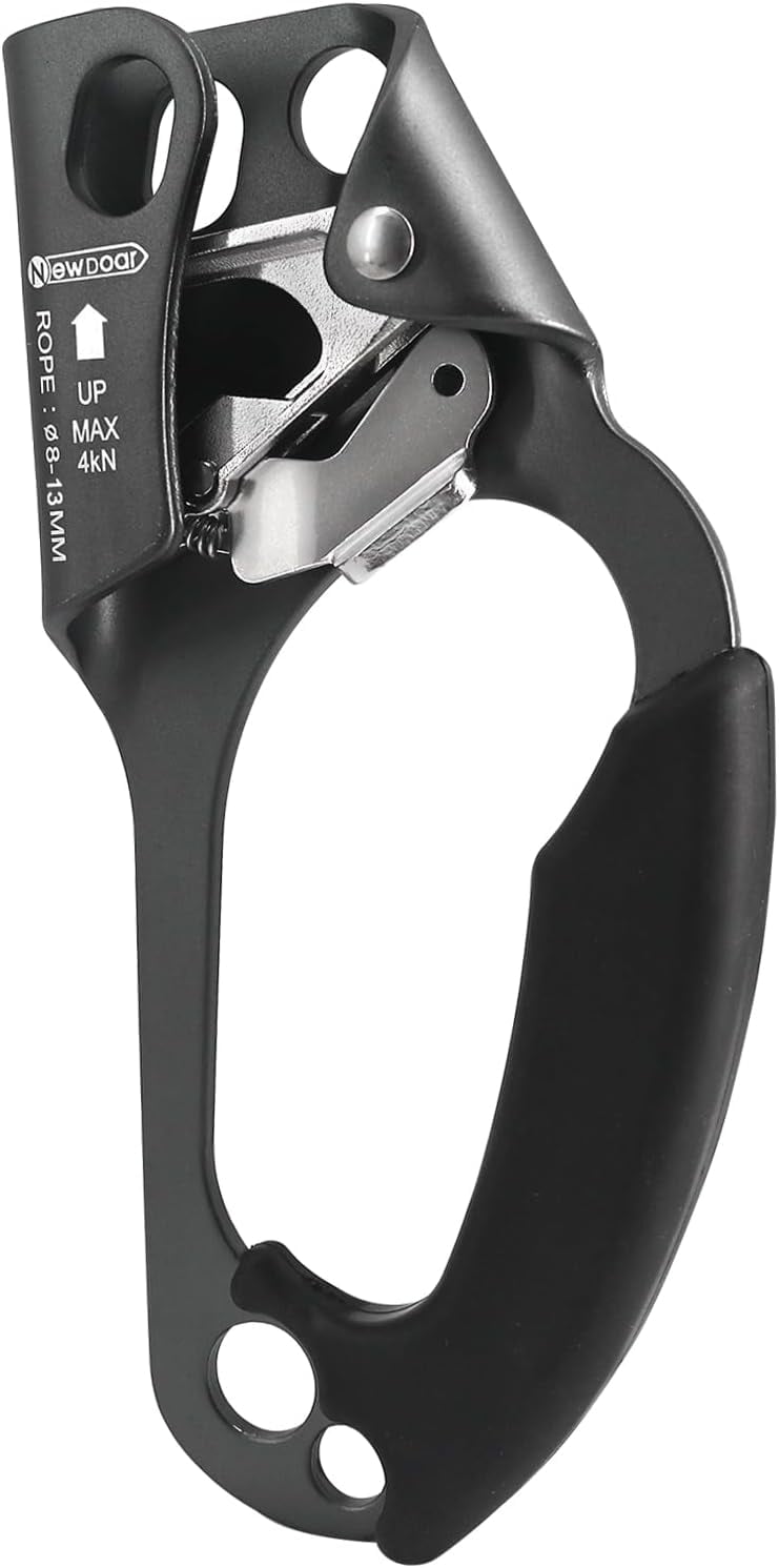 UIAA & CE Certified Hand Ascender Rock Climbing Tree Arborist Rappelling Gear Equipment Rope ...