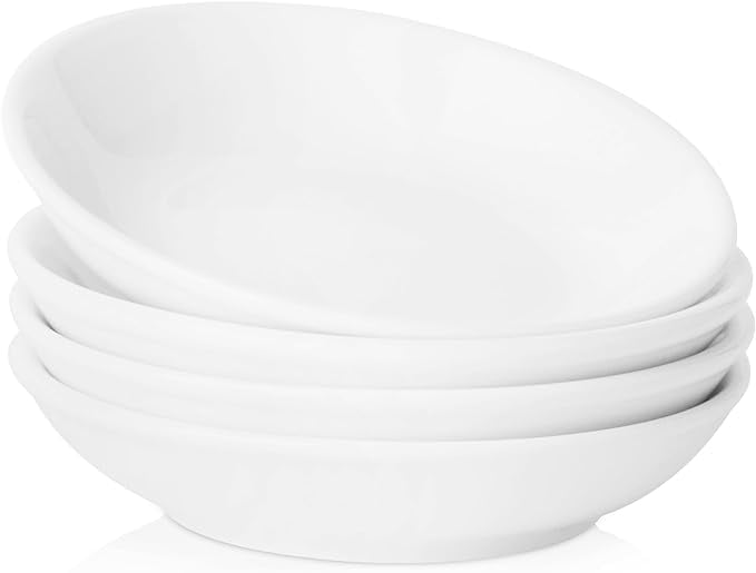 UIBFCWN 3 Oz Ceramic Dipping Bowls, Soy Sauce Dish & Bowl, Small ...