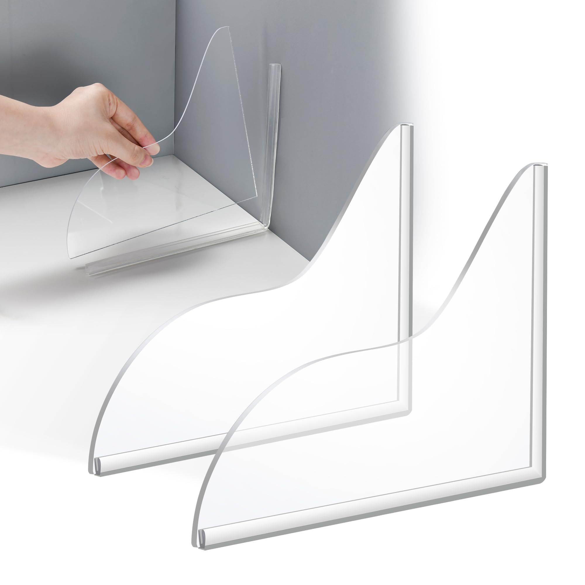 UIOCSSC Shower Splash Guard, 2 Pack Bathtub Shower Water Splash Guards ...