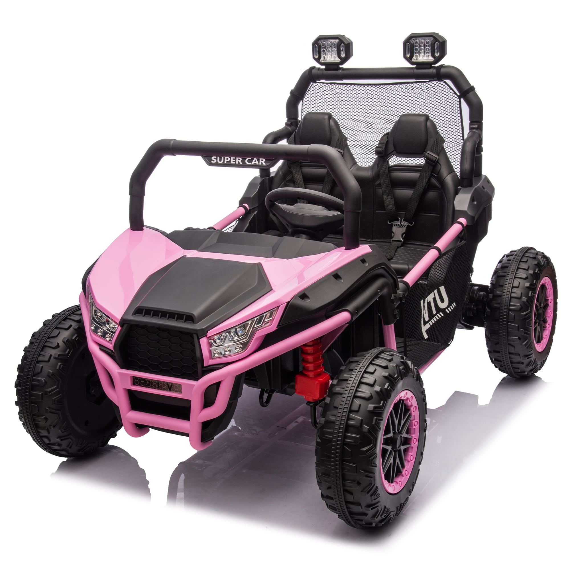 UIOWIO 24V Kids Ride on Car UTV, Remote Ride on Toys with searchlight ...