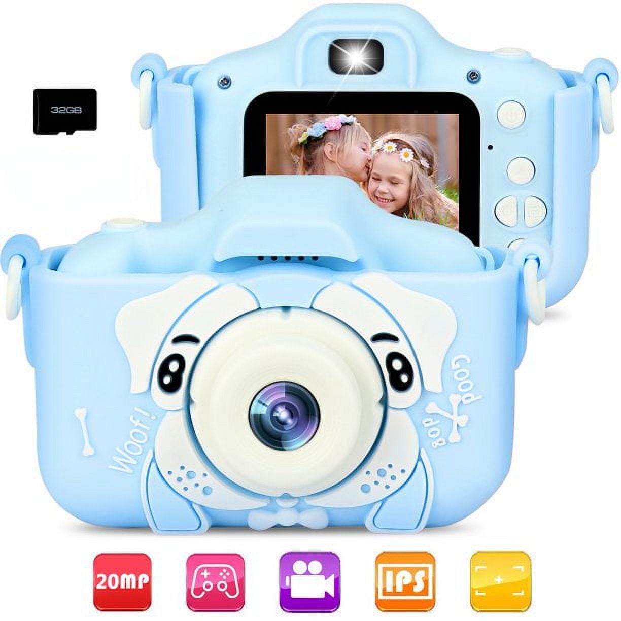 UISHUSO Kids Selfie Camera, Kids Toys for Boys Age 3-12, Children ...