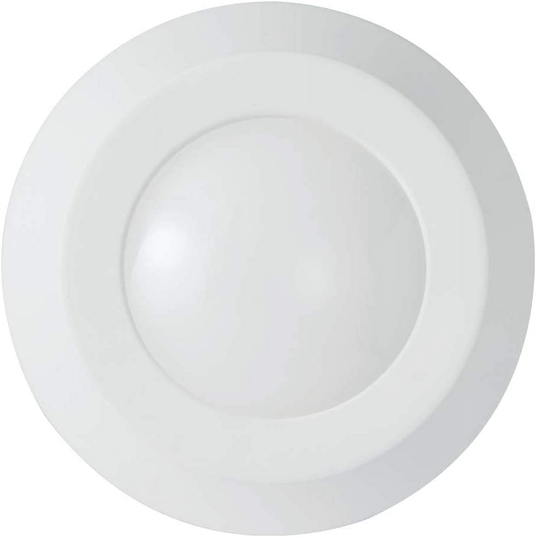 UITTG-BLD 4 in. White Integrated LED Recessed Ceiling Mount Light Trim ...