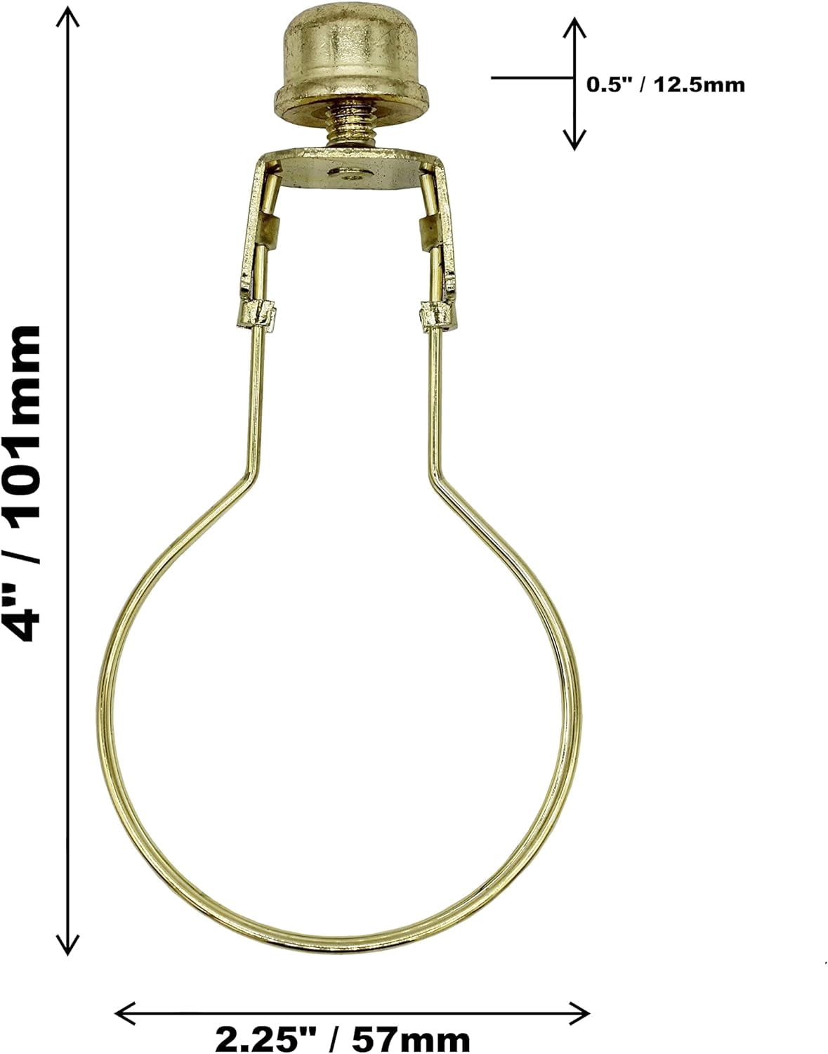 UITTG-® Lamp Shade Light Bulb Clip Adapter Clip on with Shade Attaching ...