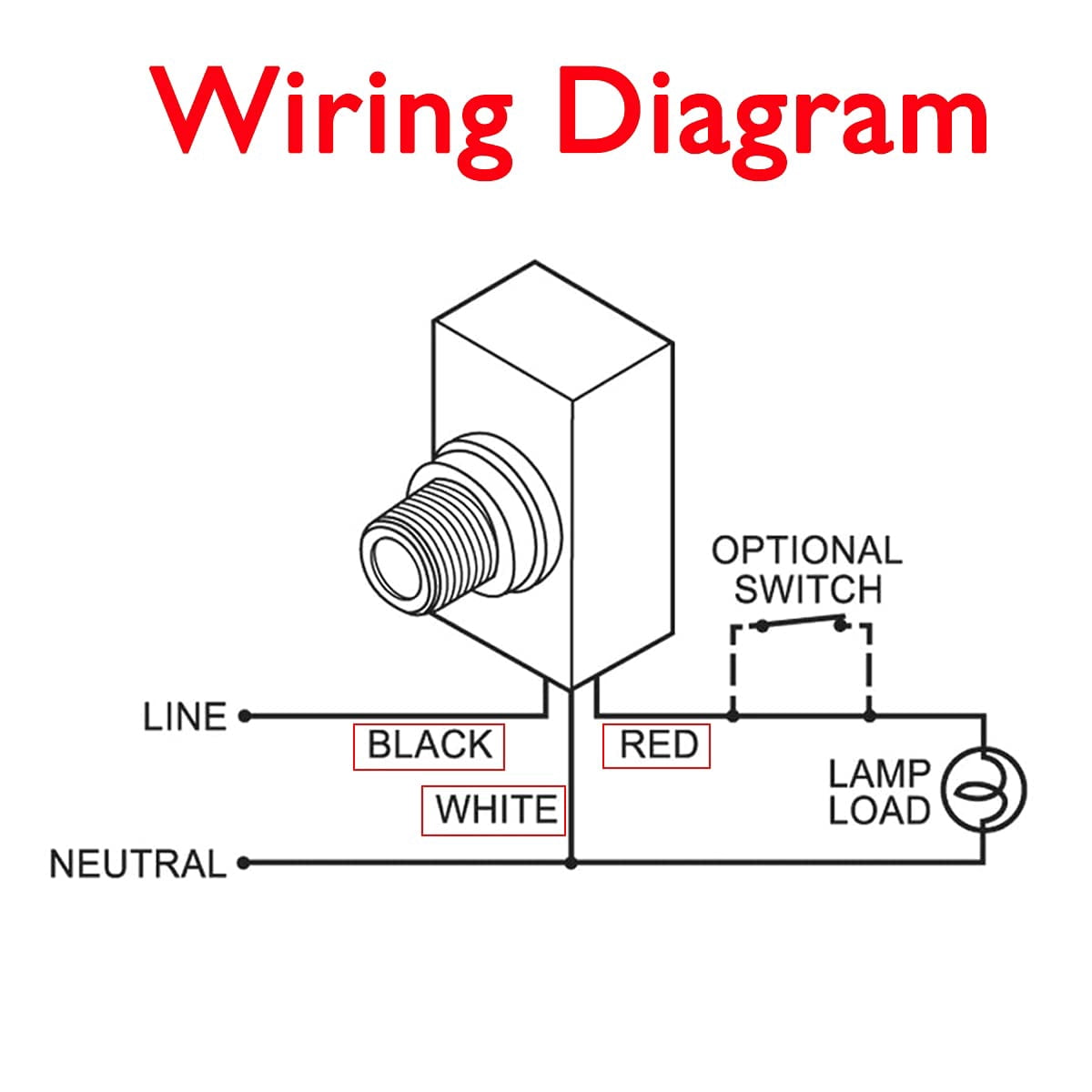 UITTG-Light Control Sensor Button Switch, Photoelectric Switch, 120V AC ...