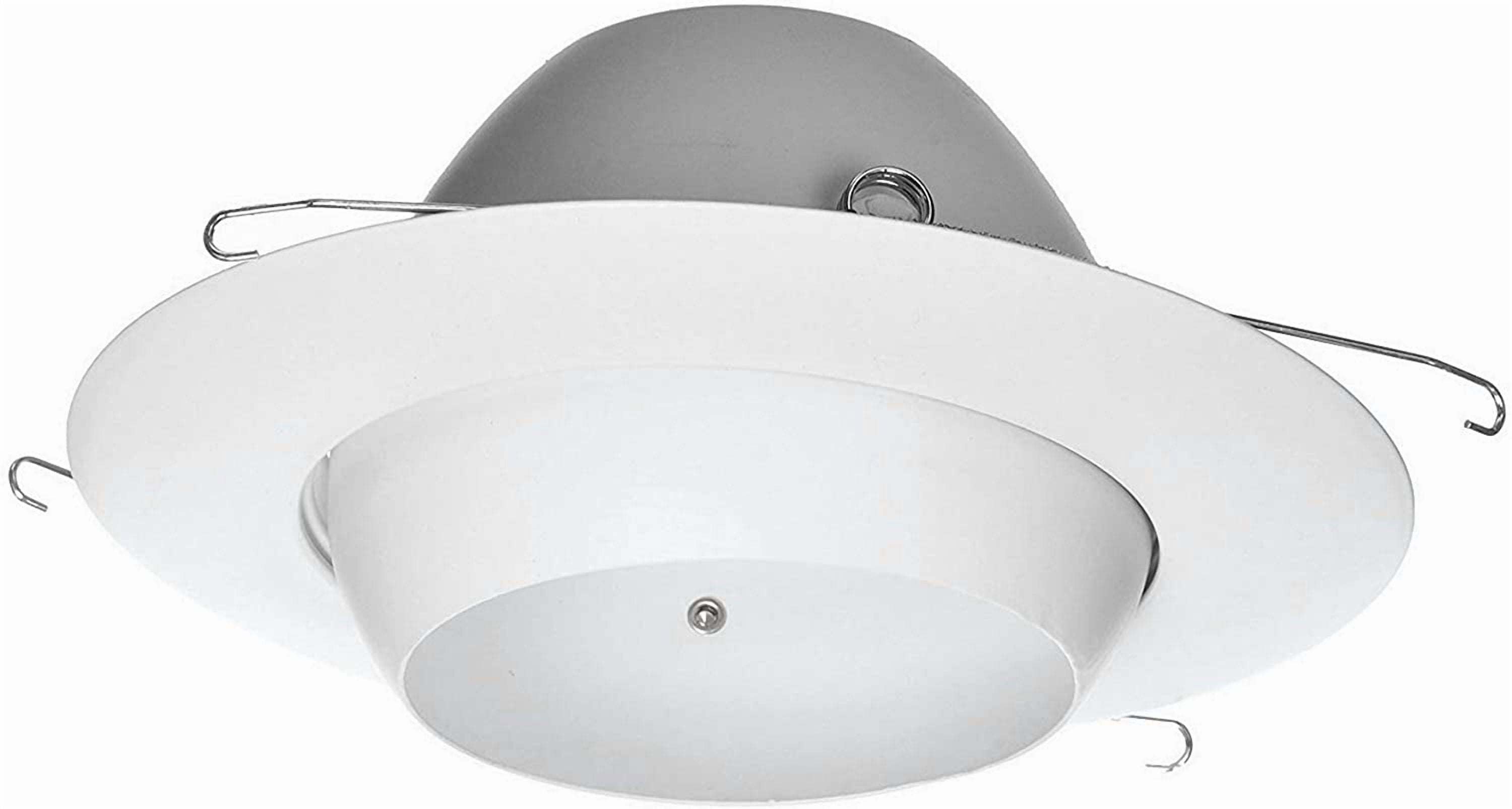 UITTG-NICOR Lighting 6 inch White Recessed Eyeball Trim Designed for 6 ...