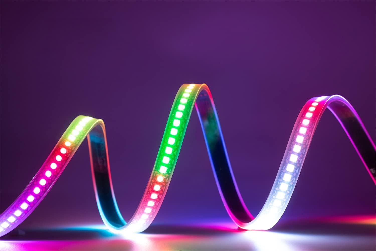 UITTG-WS2812B LED Strip Individual Addressable Light 144Pixels/m SMD ...