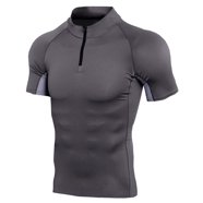 NELEUS Men's Compression Shirt Athletic Tight Tops Base Layer Short ...