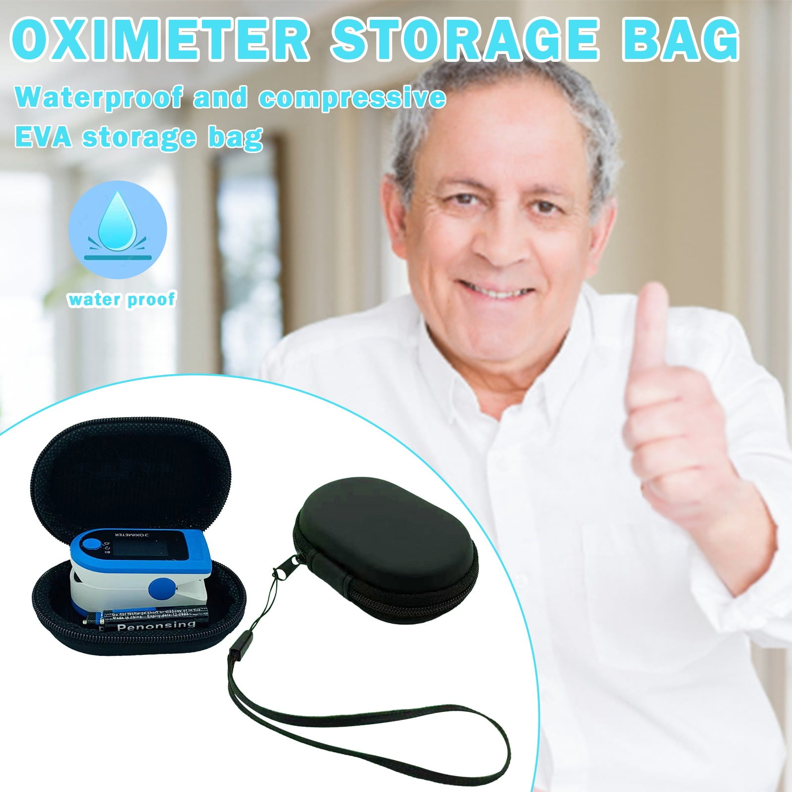 UIX Pressure Carry Bag Home Storage to Storage Finger Cover Bag Easy ...