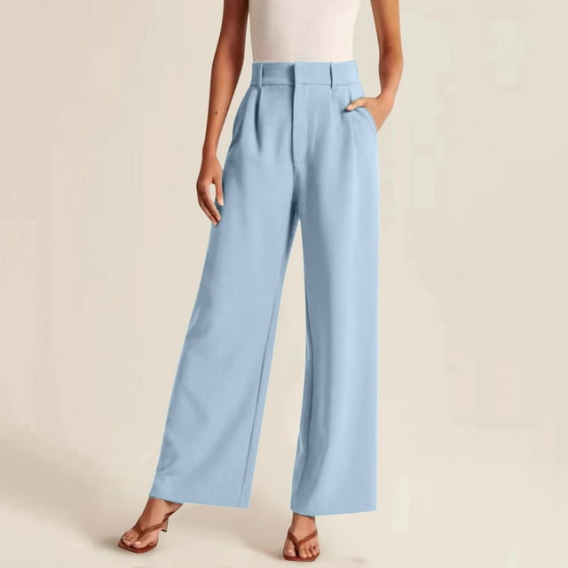 Uix Women Wide Leg Pants For Women Work Business Casual High Waisted