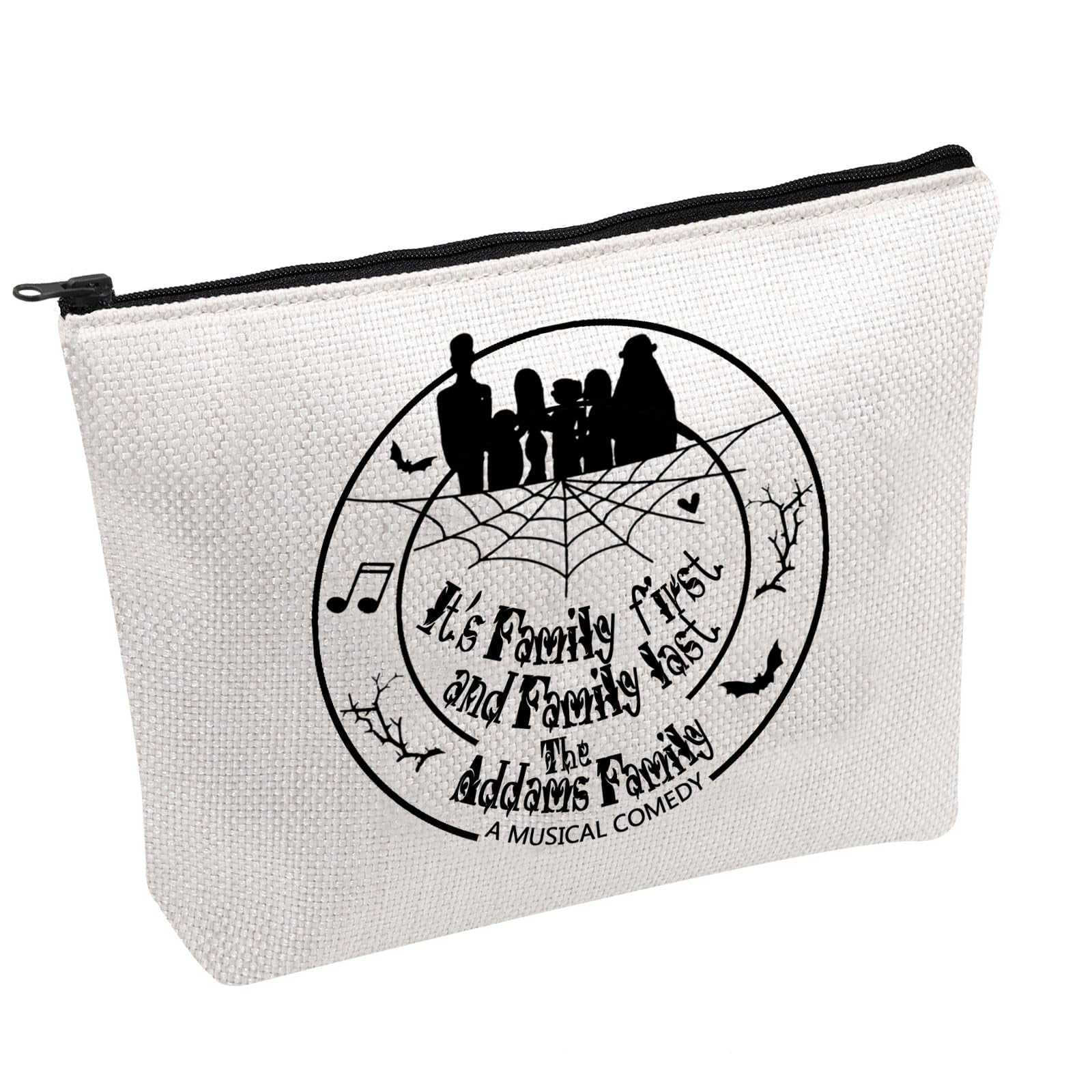 UJIMS The AD Family Musical Merch Addams Musical Fans Makeup Bag Horror ...