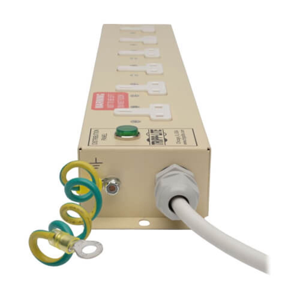 UK BS-1363 Medical-Grade Power Strip with 6 UK Outlets, 3m Cord ...