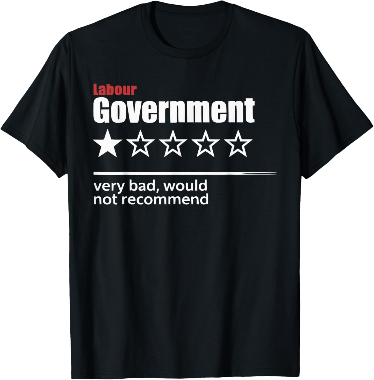 UK General Election 2024 Funny Pro Tory Labour rating T-Shirt - Walmart.com