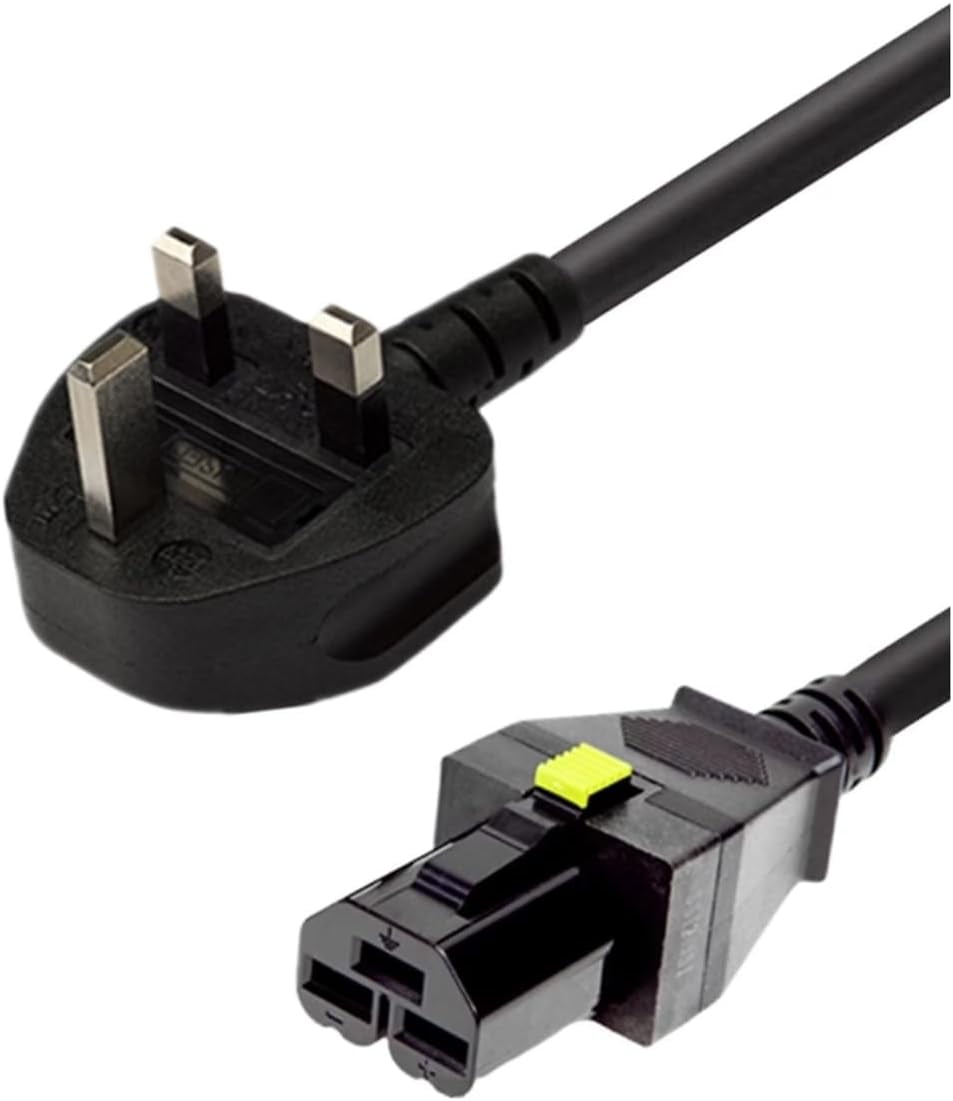UK to HVDC3 Power Cord for 16800 Series, HVDC3 Plug to BS1363 UK SJT ...