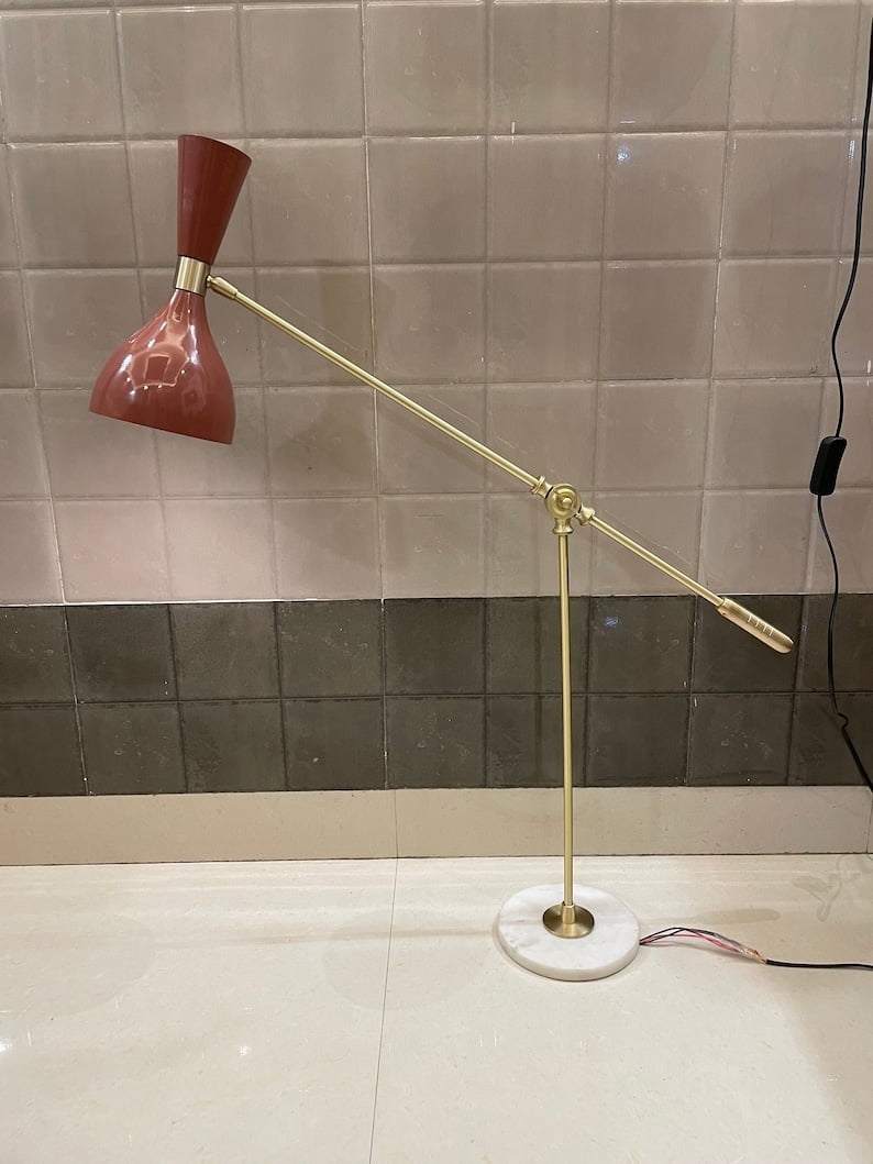 UK Lights 33-inch Adjustable Height Desk or Table Lamp in Olivine ...