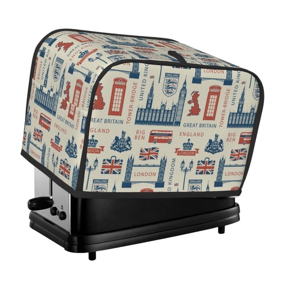UK London British England 2 Slice Toaster Cover Bread Maker Dust ...