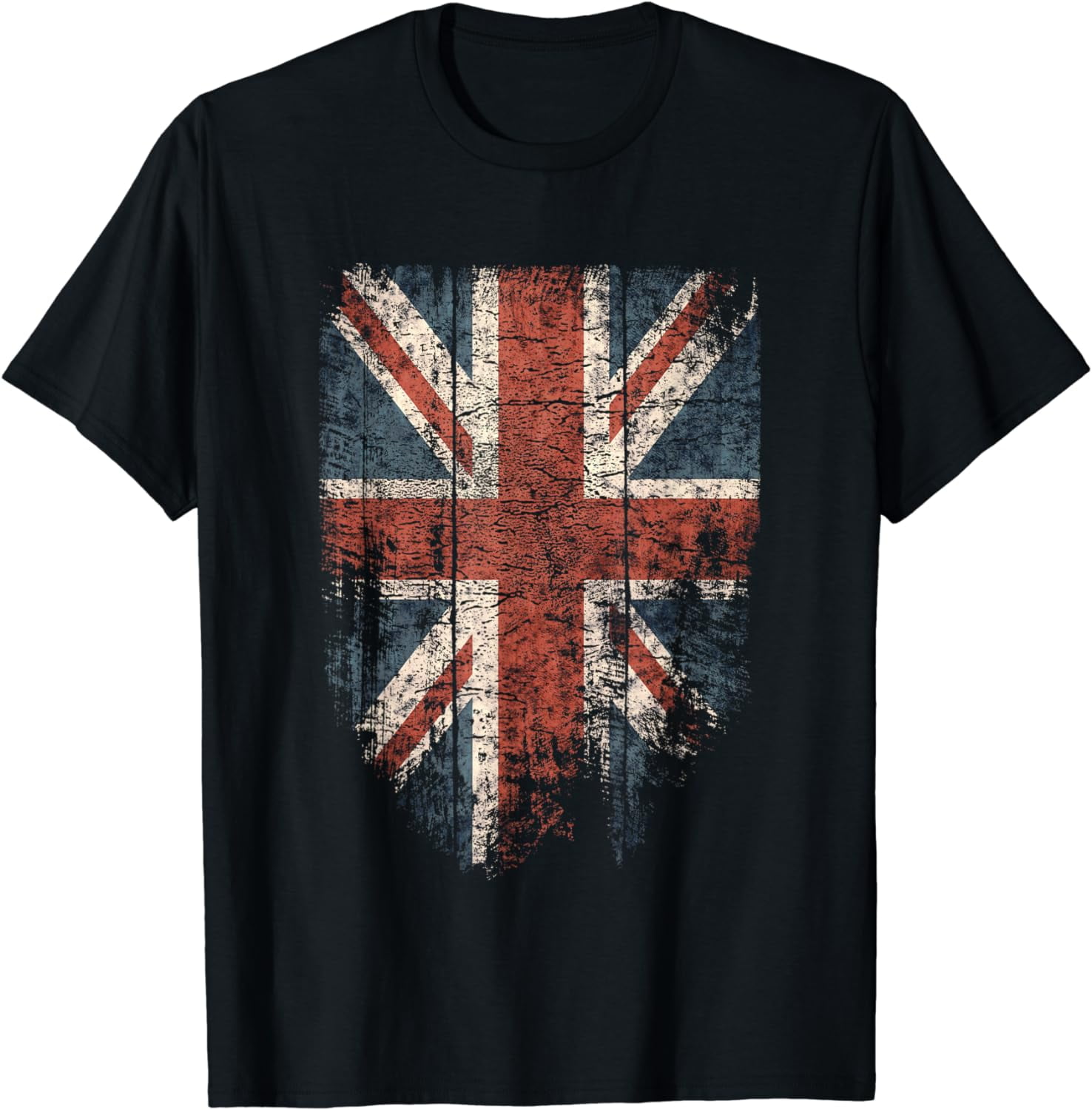 UK Shirt Women Men | Cool Vintage British Union Jack Flag T-Shirt ...