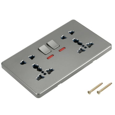 Plugmold Multi Outlet Strip Prewired Steel Gray - Walmart.com