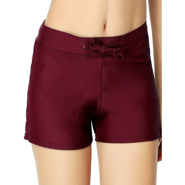 UKAP High Waist Swim Bottoms for Women Plus Size Bikini Tankini Bottoms ...