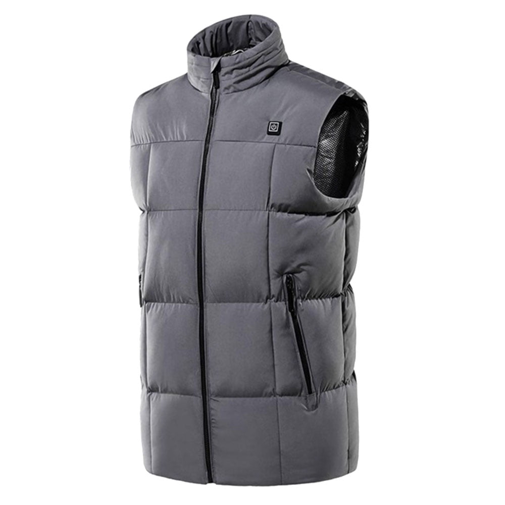 UKAP Men Electric Heated Vest, Lightweight Coat with Battery Pack ...