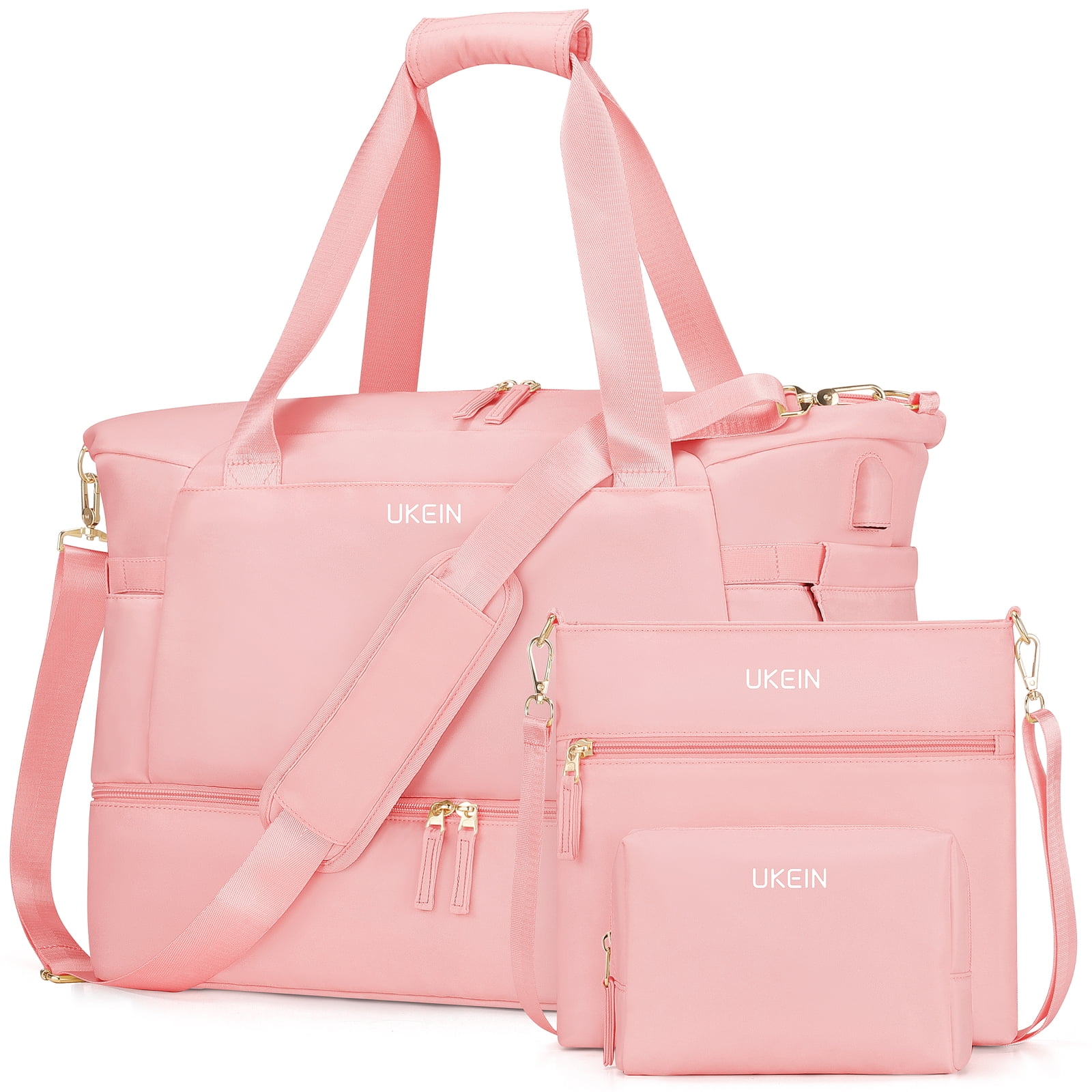 UKEIN Duffle Bag for Women Waterproof Weekender Bag for Women Travel ...