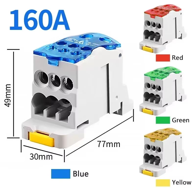 UKK-80A 125A 160A 250A 400A 500A Single-Pole Distribution Box High ...