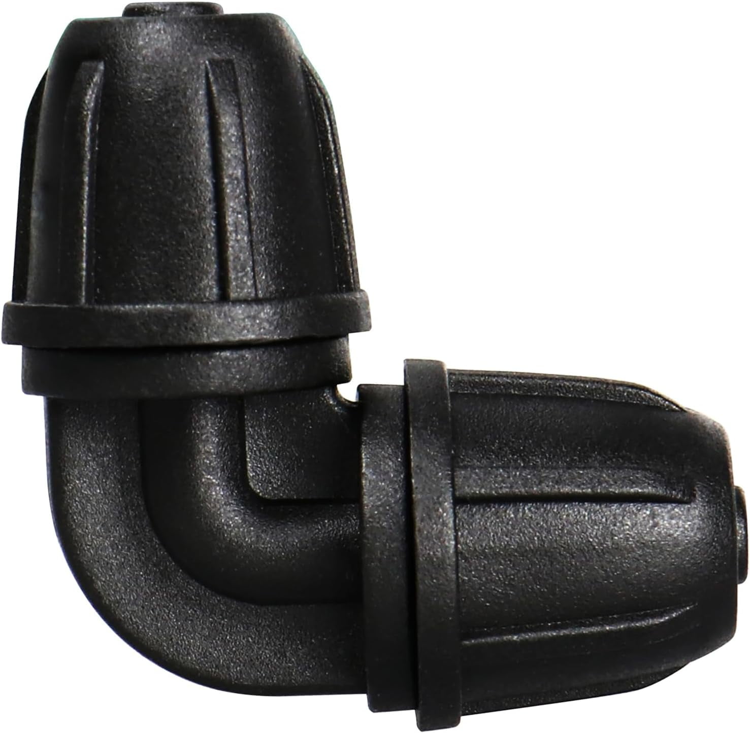 UKLL-1/4 Inch Drip Irrigation Fittings, 30 Pieces Lock Barbed Elbows ...