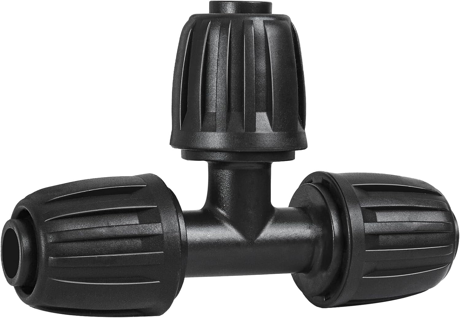 UKLL-10 Pack 1/2 Inch Drip Irrigation Tee Fittings (1/2" ID x 0.65" OD ...