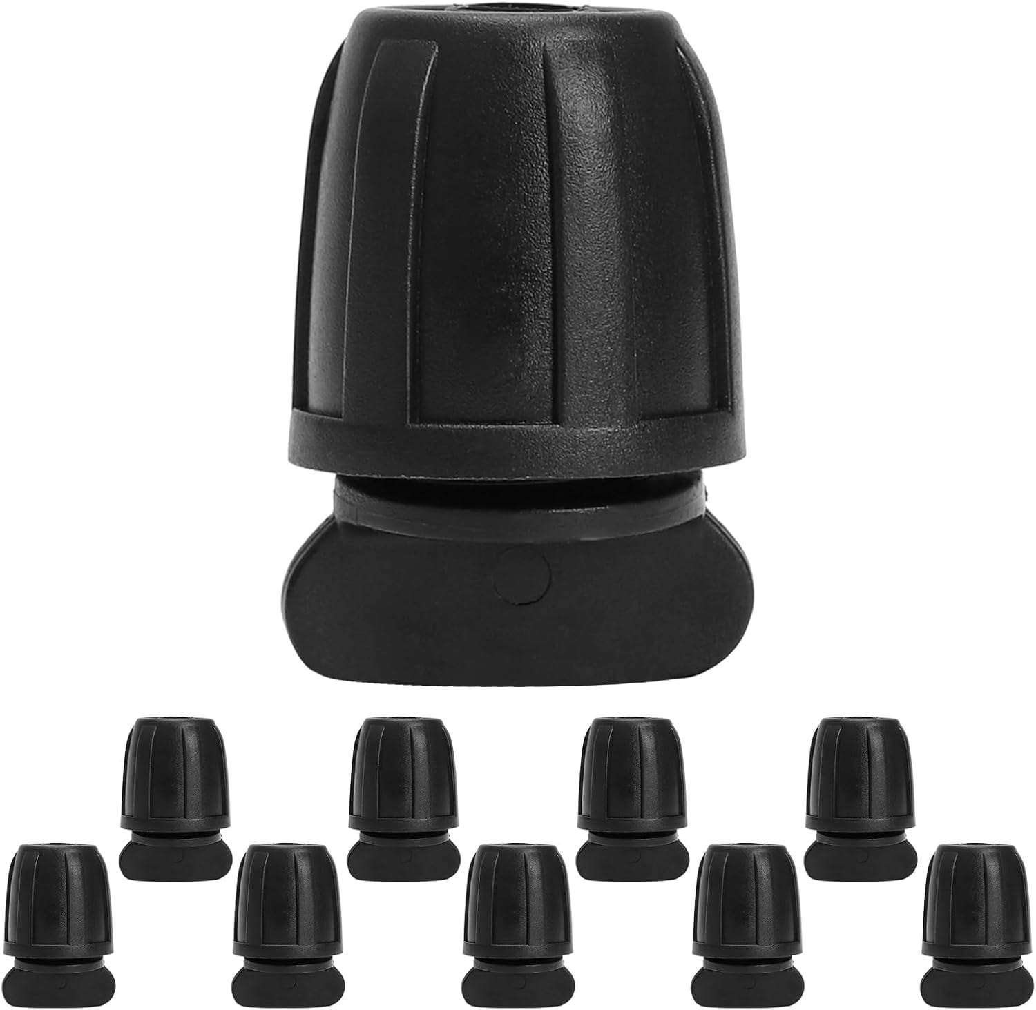 UKLL-10 Pack 5/16\u201d Drip Irrigation End Cap Connectors, Barbed Lock ...