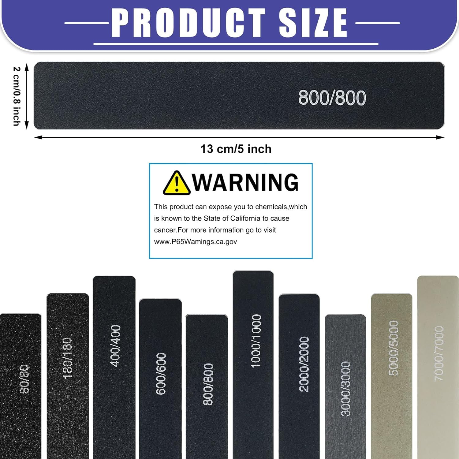 UKLL-10 Pcs Sanding Sticks Buffing Sanding Sticks for Plastic Models ...